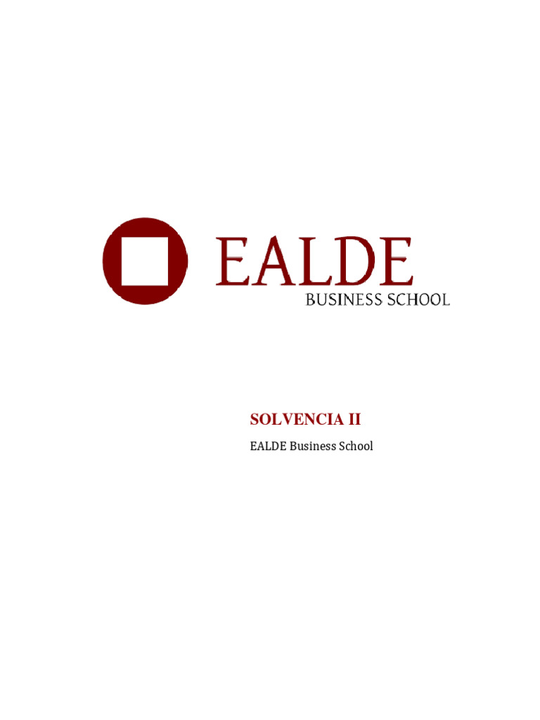 Pilares y Requisitos de Solvencia II | PDF | Seguro | Servicios financieros