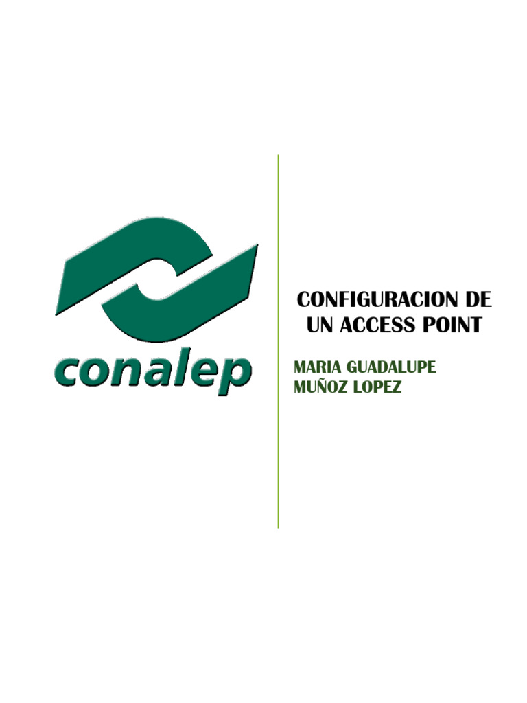 Configuración Efectiva de Access Point | PDF | Punto de acceso ...
