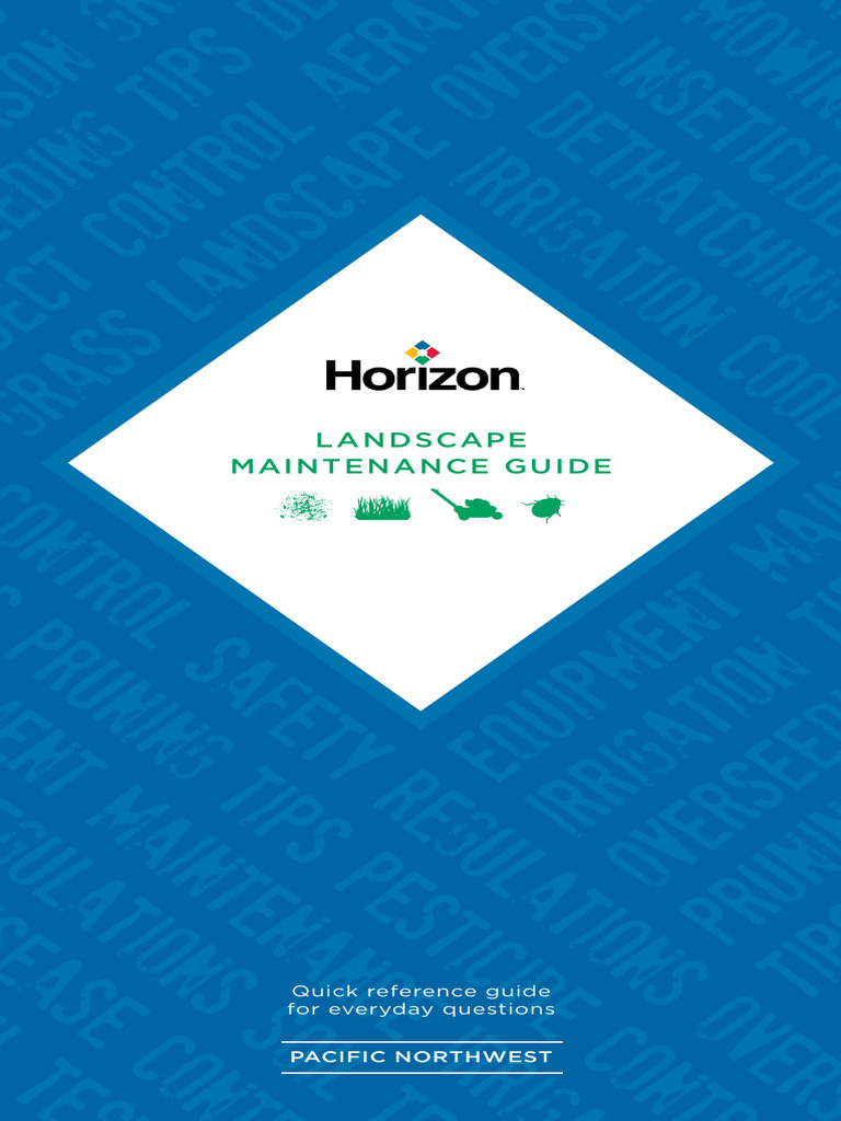 Horizon LNDSCP Guide PNW | PDF | Soil | Herbicide