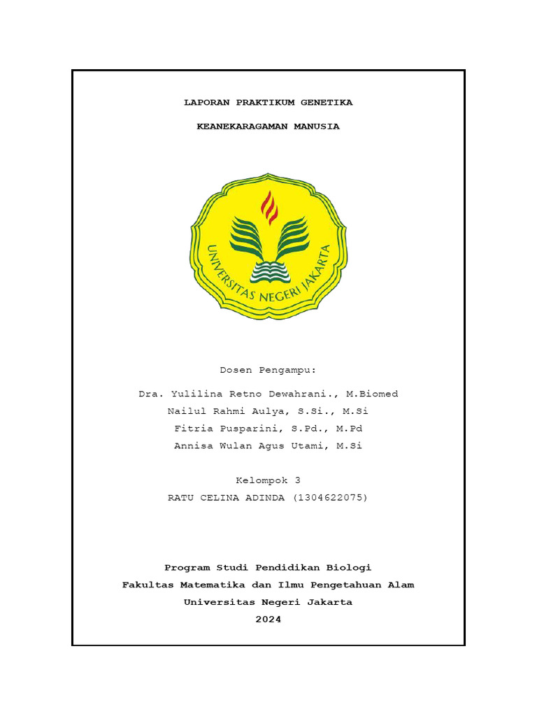 Laprak Keanekaragaman Manusia | PDF
