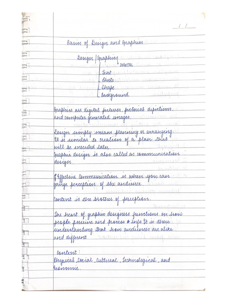D G Notes Pdf