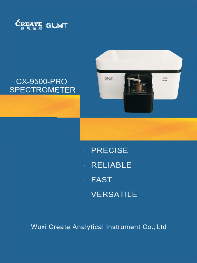 CX-9500 Pro-Optical Emission Spectrometer__Technical Literature | PDF ...