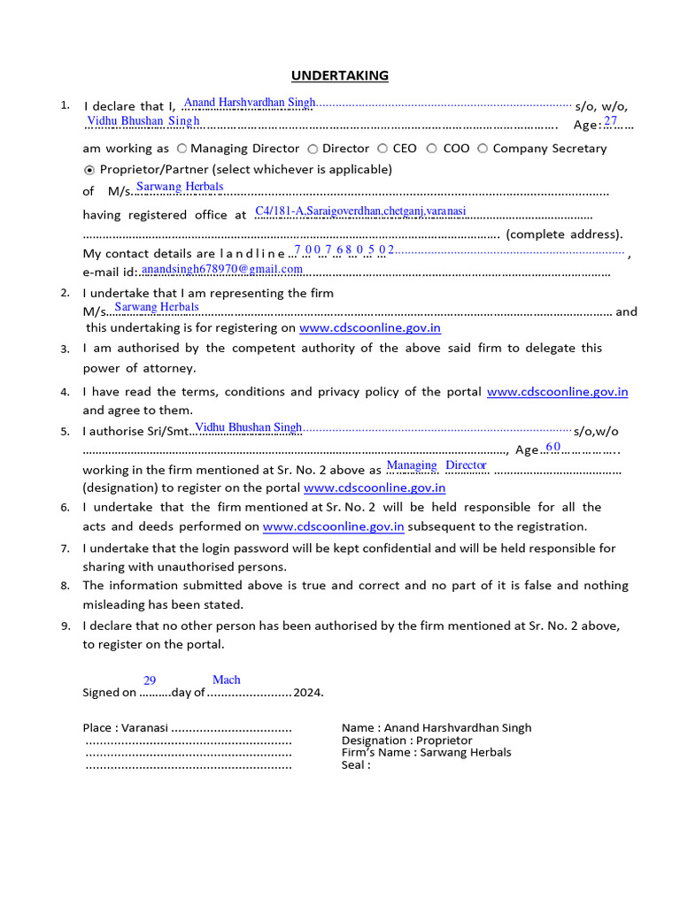 Updated Affidavit | PDF