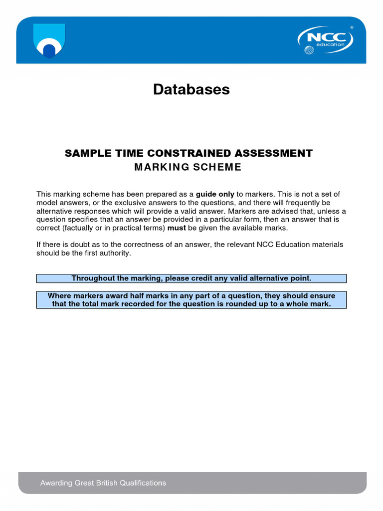 DBAS MS Spring 2021 SAMPLE 2 | PDF | Databases | Data Management Software