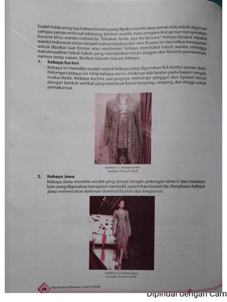 Materi KEBAYA | PDF