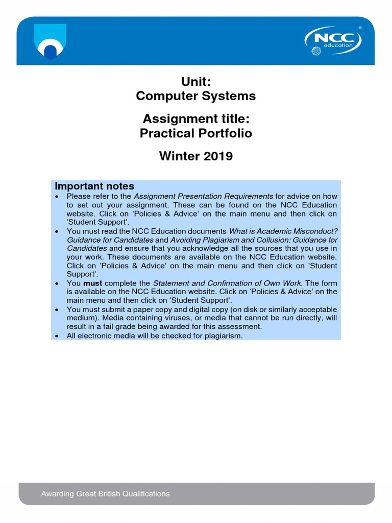 Winter 2019 - CS Assignment QP - Final | PDF | Computer Virus | Antivirus Software