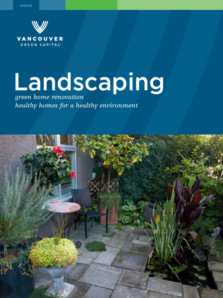 Green Landscaping Guide | PDF | Concrete | Mulch