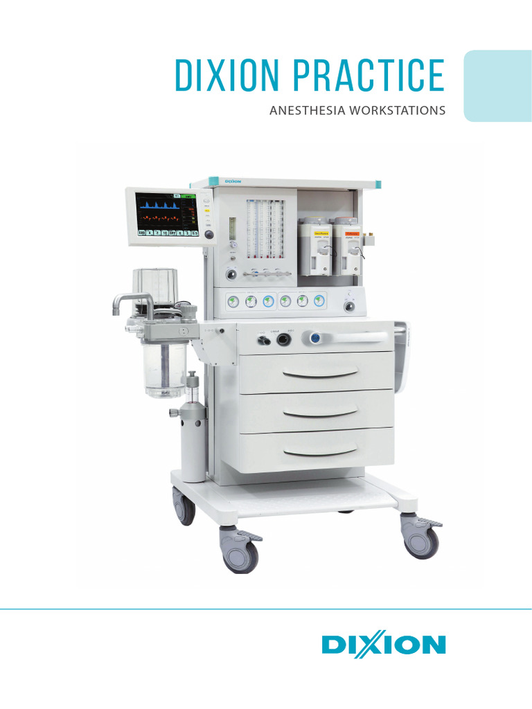 DIXION Practice Anesthesia Workstations | PDF | Anesthesia | Monitoring (Medicine)