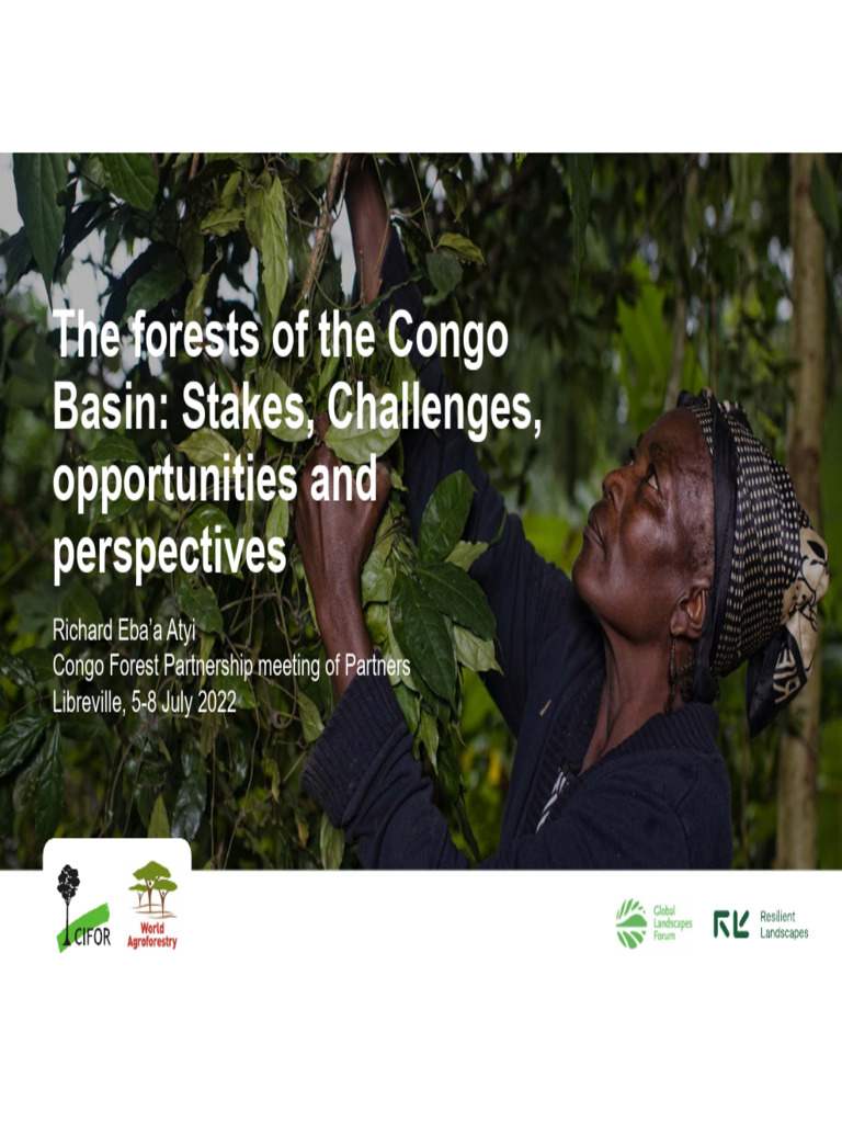 Keynote Presentation The Forets of The Congo Basin CBFP LBV 2022 | PDF ...