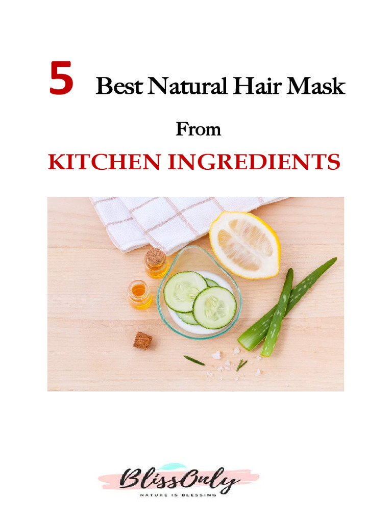 5 Best Natural Hair Mask (E Book) Compressed | PDF | Shampoo | Mayonnaise