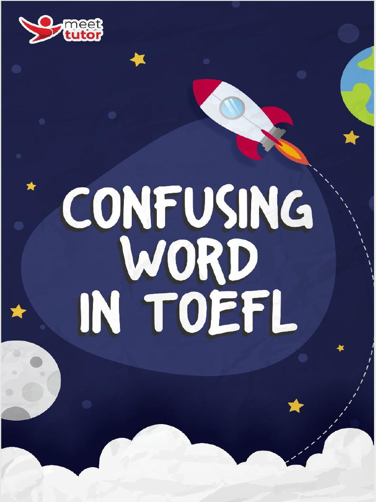 Confusing Word in TOEFL | PDF