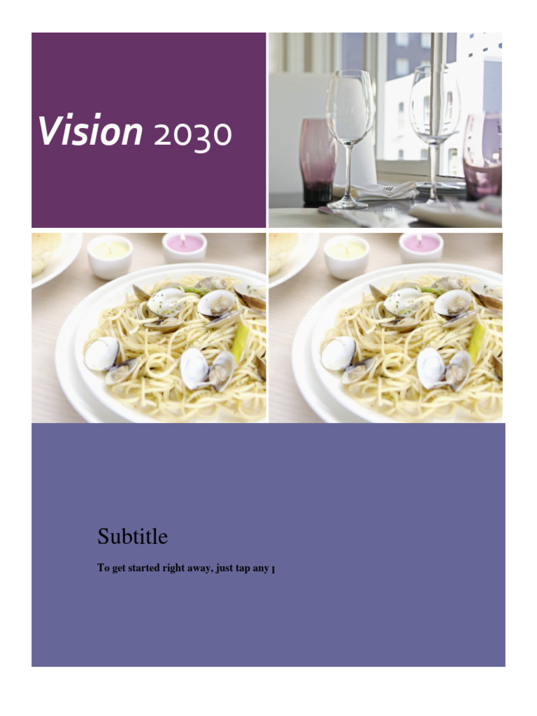 Vision 2030 Overview and Editing Guide | PDF | Art
