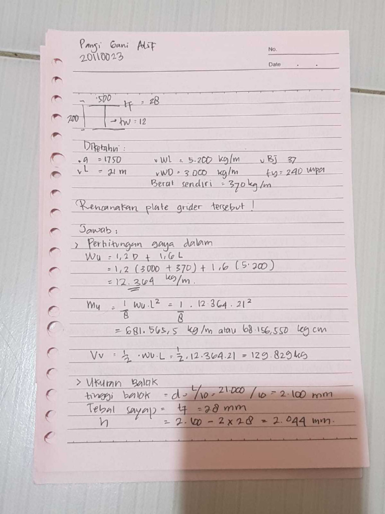 Dokumen Dari Ir. Panji Gani Alif | PDF