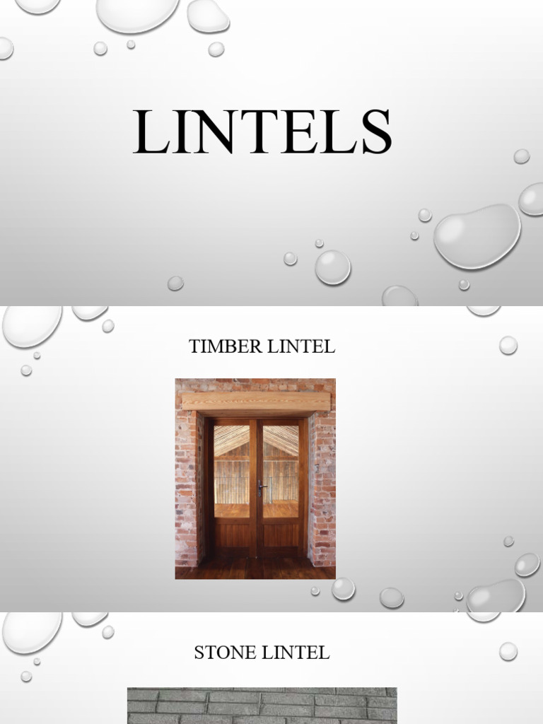 Lintels | PDF