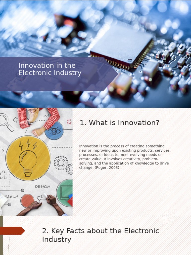 Innovation in The Electronics Industry - Tagged | PDF | Internet Of ...