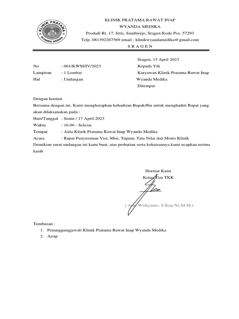 Penyusunan Visi Misi Tujuan | PDF