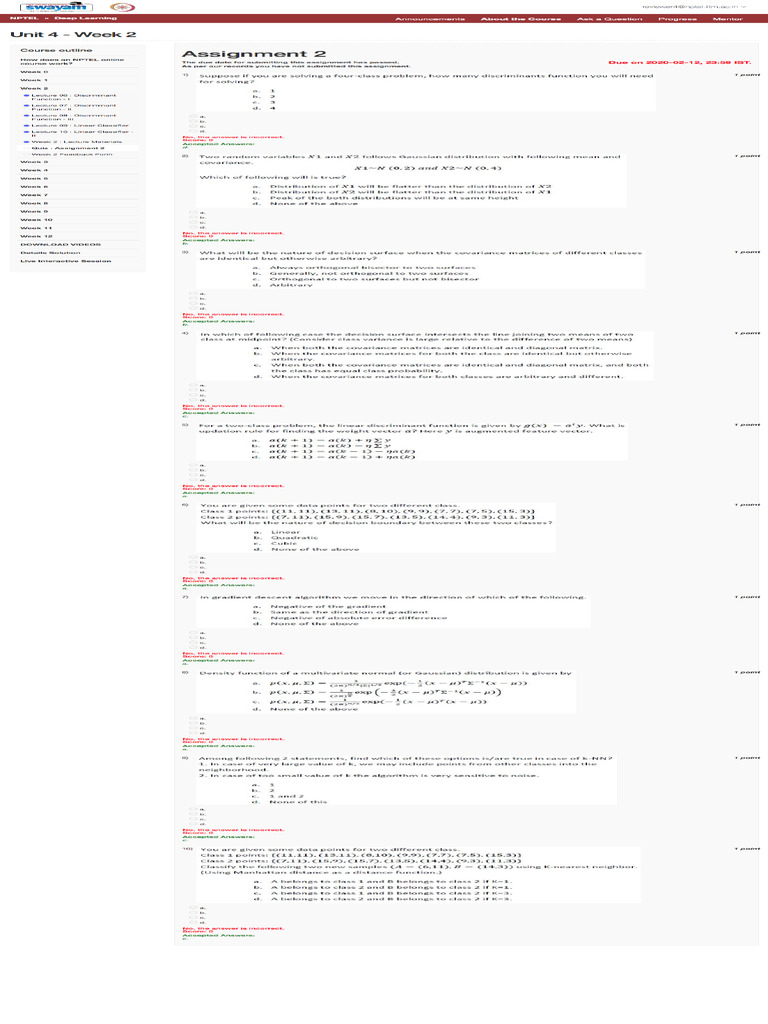 Noc20 Cs11 Assigment 3 | PDF