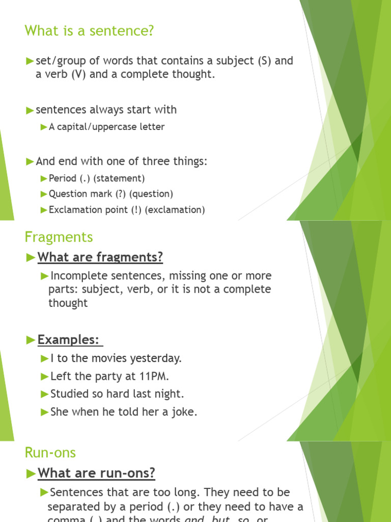 2 Sentence Types Pres (Bis) | PDF | Linguistics | Language Mechanics