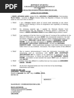 Statutory Declaration General Form | PDF