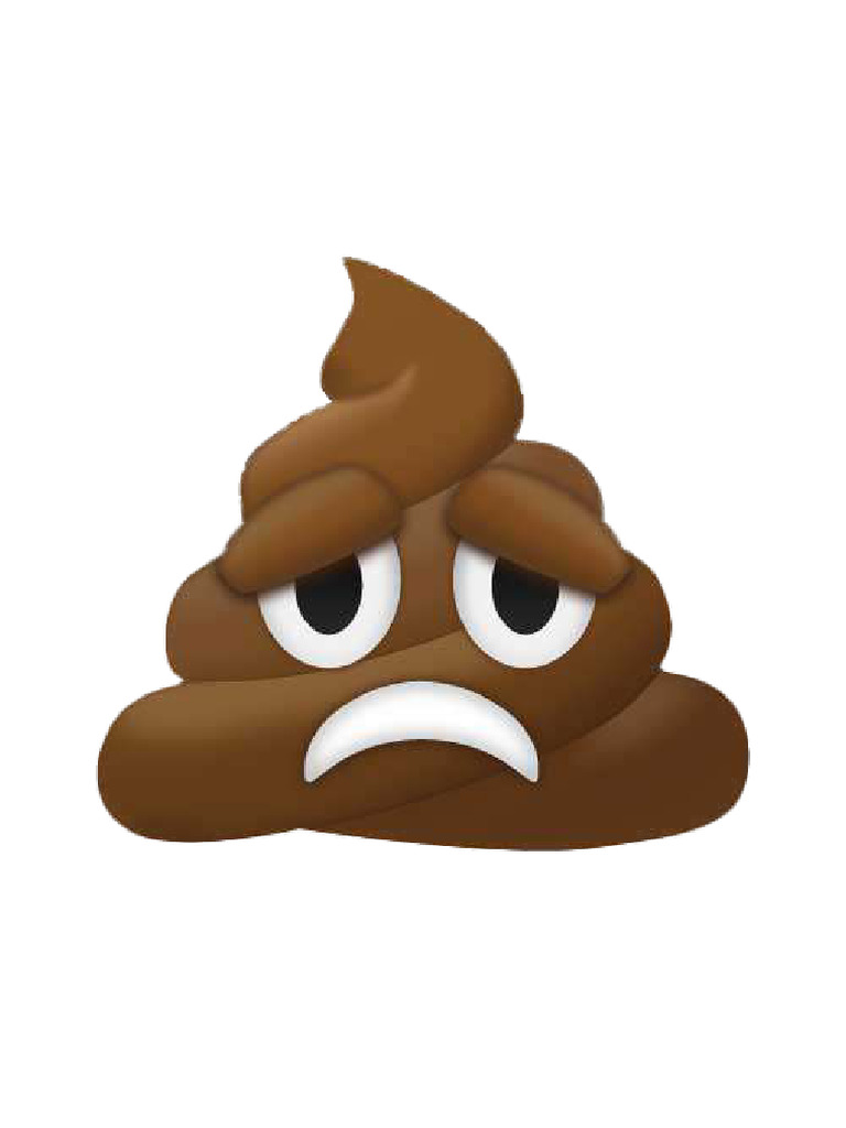 Sad Poop Emoji | PDF