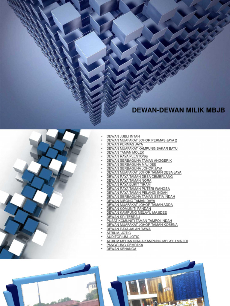 Kadar Sewaan Dewan MBJB | PDF