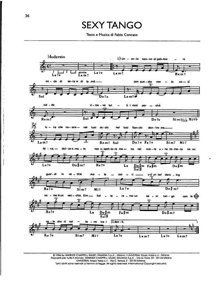 Sexy Tango | PDF