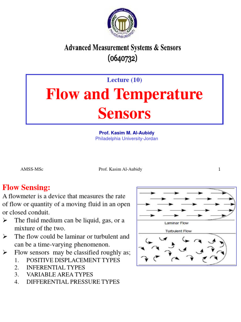 Sensor Lect10 | PDF | Flow Measurement | Electromagnetic Induction