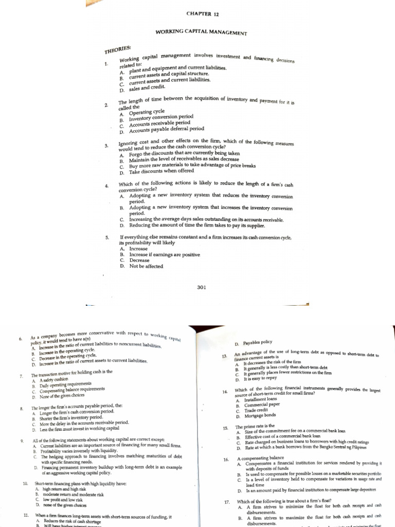 Working Capital Management | PDF | Working Capital | Banks