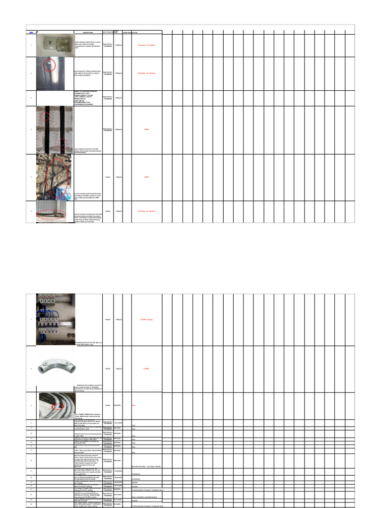 Site Order Book03-04-2024 | PDF | Electrical Wiring | Pipe (Fluid ...