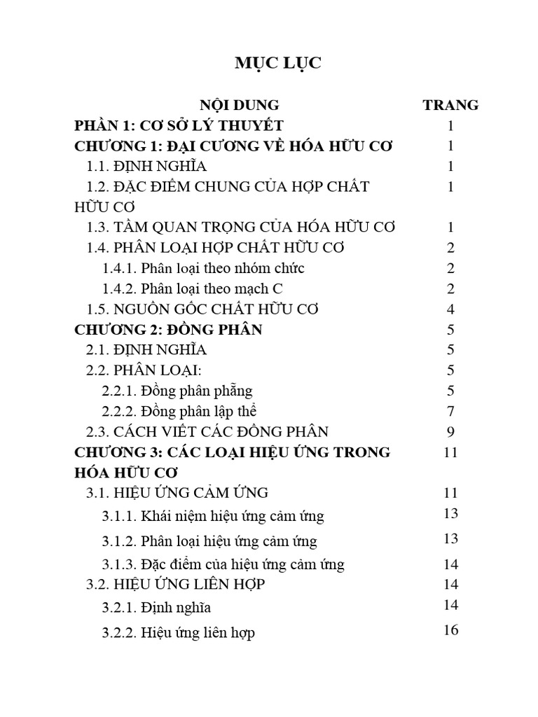 Giáo Trình HÓA H U CƠ | PDF