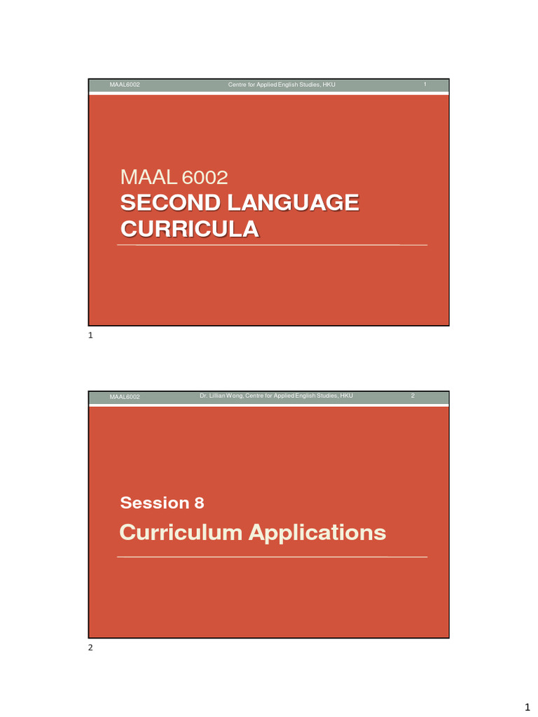 6002 - Session 8 - PPT | PDF | Curriculum | Educational Assessment