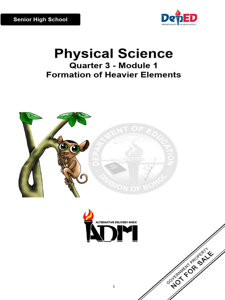 PS Q3 Module1 WK1 | PDF | Stars | Nuclear Fusion