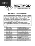 Astatic D-104 Microphone Wiring Guide | PDF | Microphone | Resistor