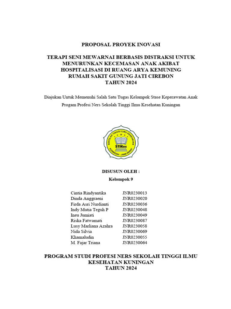 Proyek Inovasi Kel 9 Stikes Kuningan | PDF