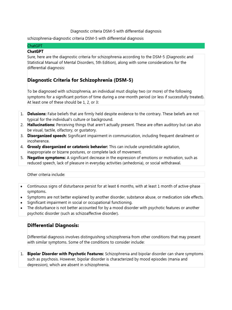 Diagnostic Criteria DSM | PDF | Anxiety Disorder | Obsessive–Compulsive Disorder
