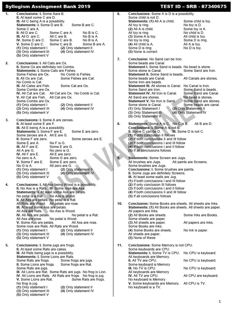3.inverse Syllogism Eng | PDF