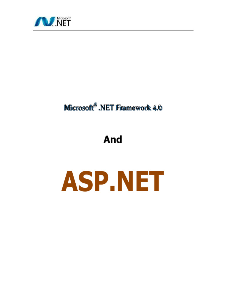 ASP .NET | PDF | World Wide Web | Internet & Web
