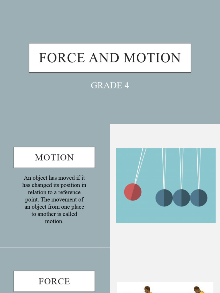 Force and Motion | PDF