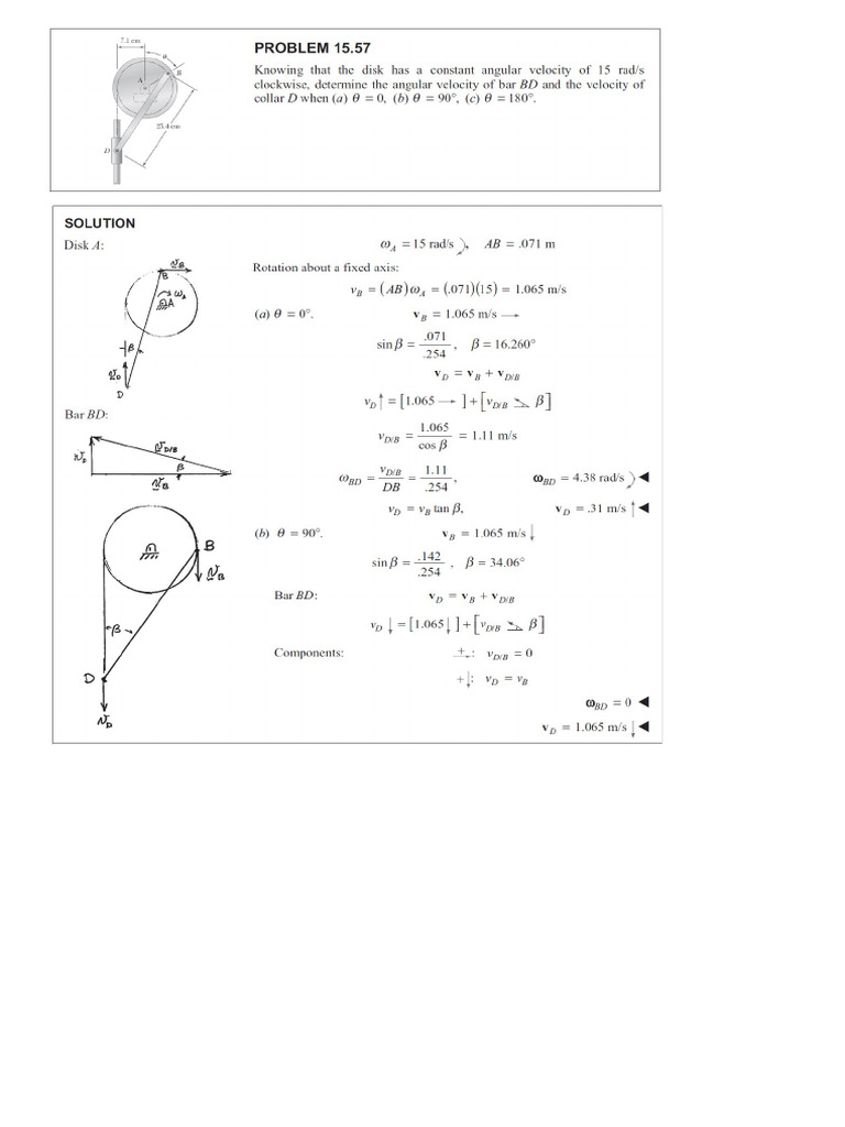 Tutorial 15_2 Dynamics | PDF