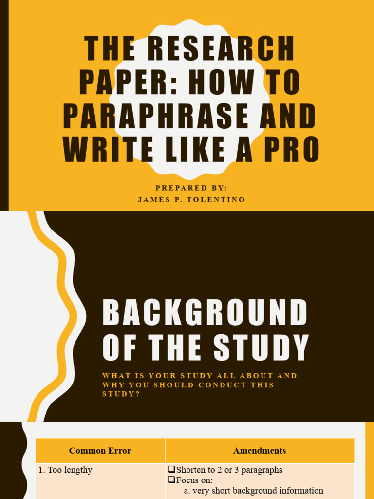 How To Write and Paraphrase Like A Pro | PDF | Methodology | Citation