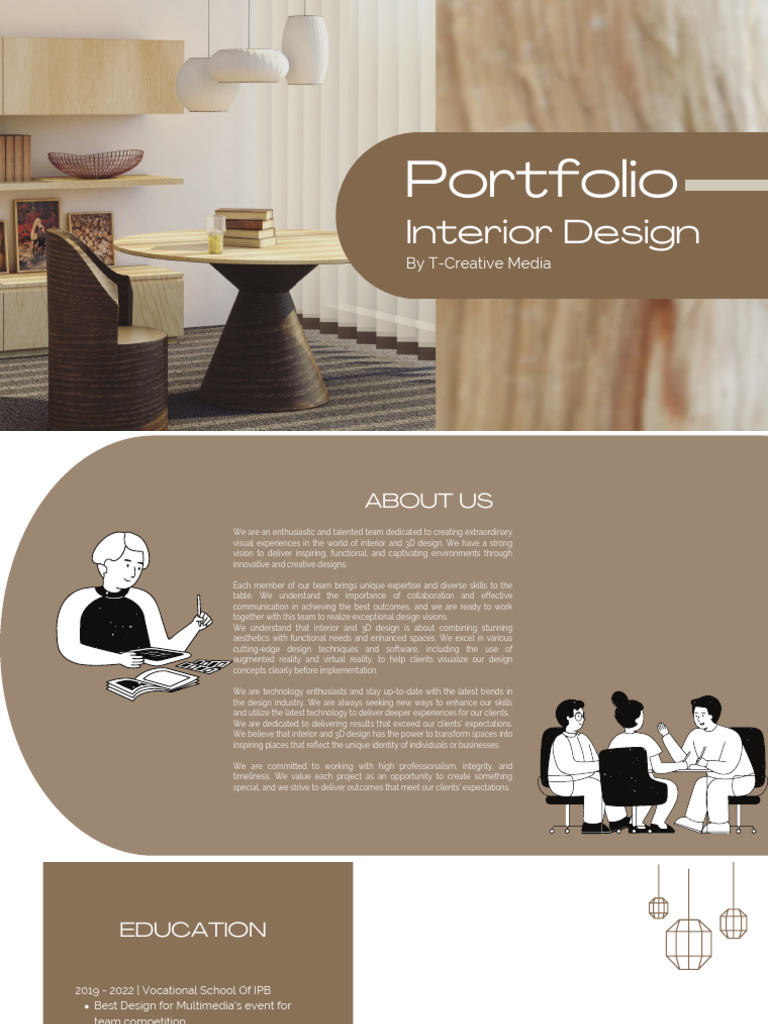 Portofolio Interior Design | PDF | Multimedia | Design