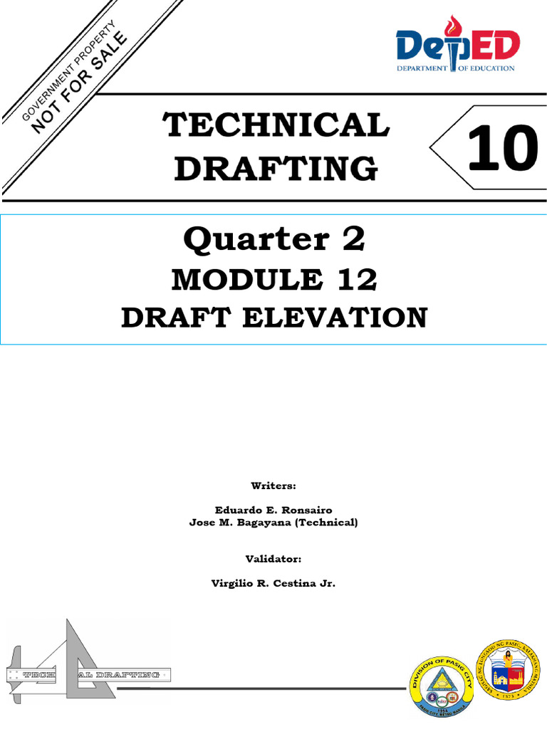 TLE TECHDRAFT10 Q2 M12 Draft Elevations | PDF | Window | Architectural Design