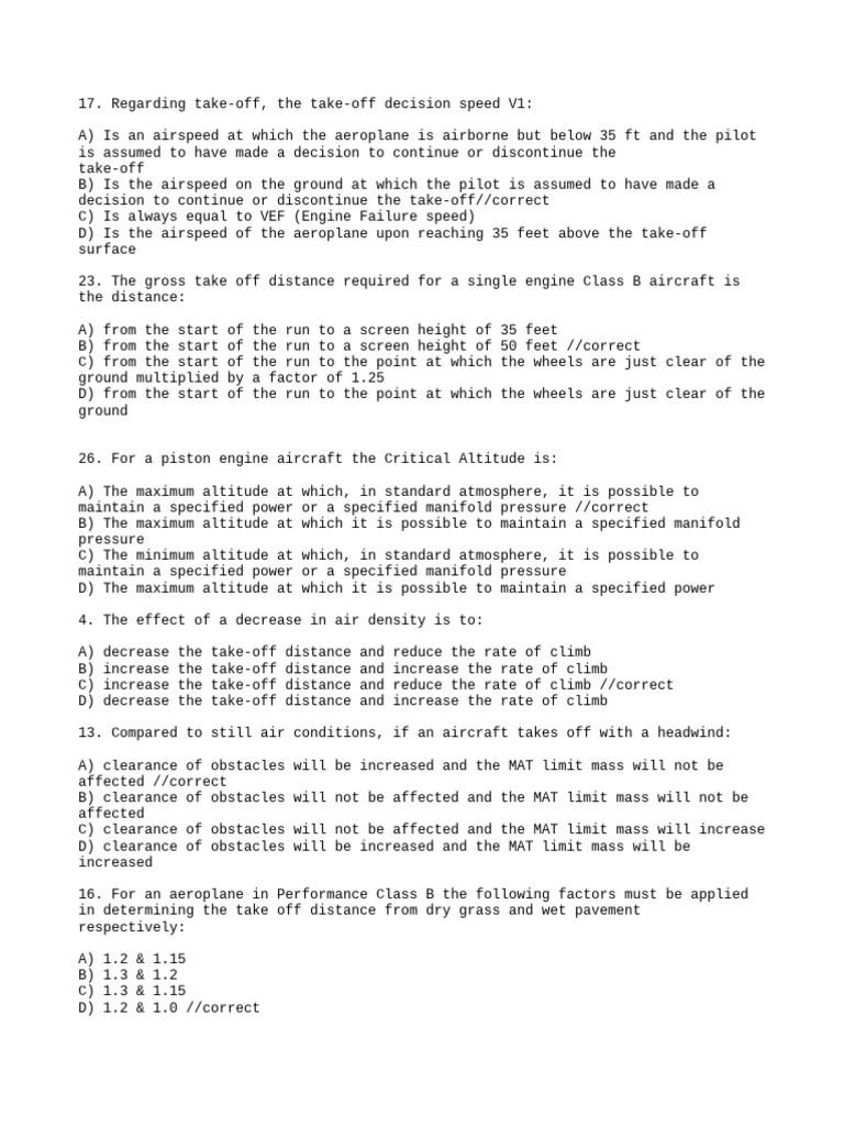 Misc | PDF | Takeoff | Altitude