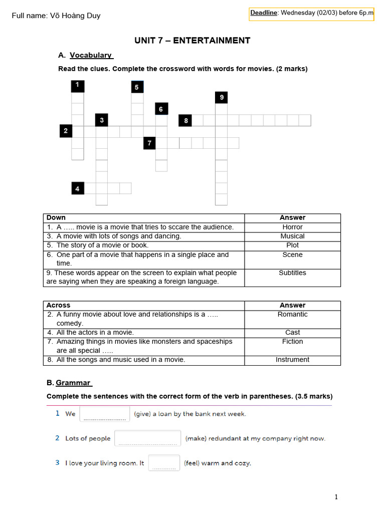 Unit 7 - Assignment - HDV | PDF