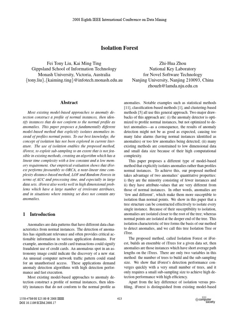 Liu 2008 | PDF | Receiver Operating Characteristic | Applied Mathematics