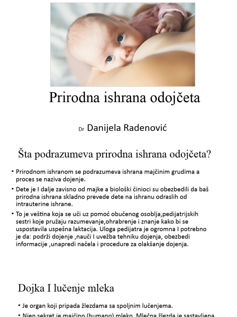 Dojenje I Humano Mleko | PDF