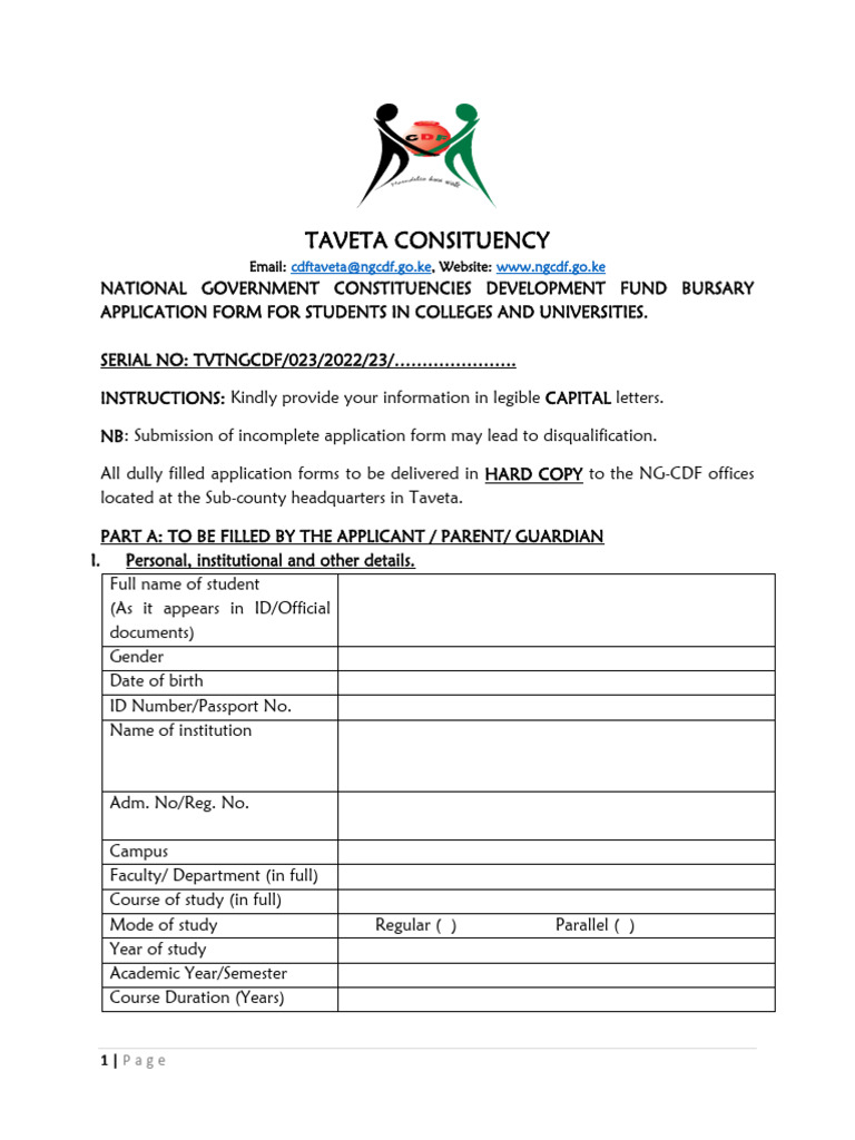 Application Form-Tertiary Schools | PDF | Identity Document