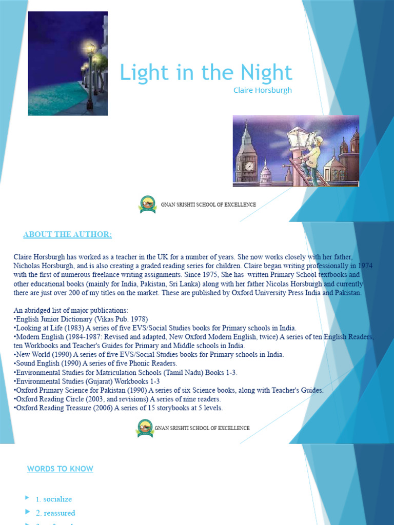 Light in The Night | PDF | Street Light | Lighting
