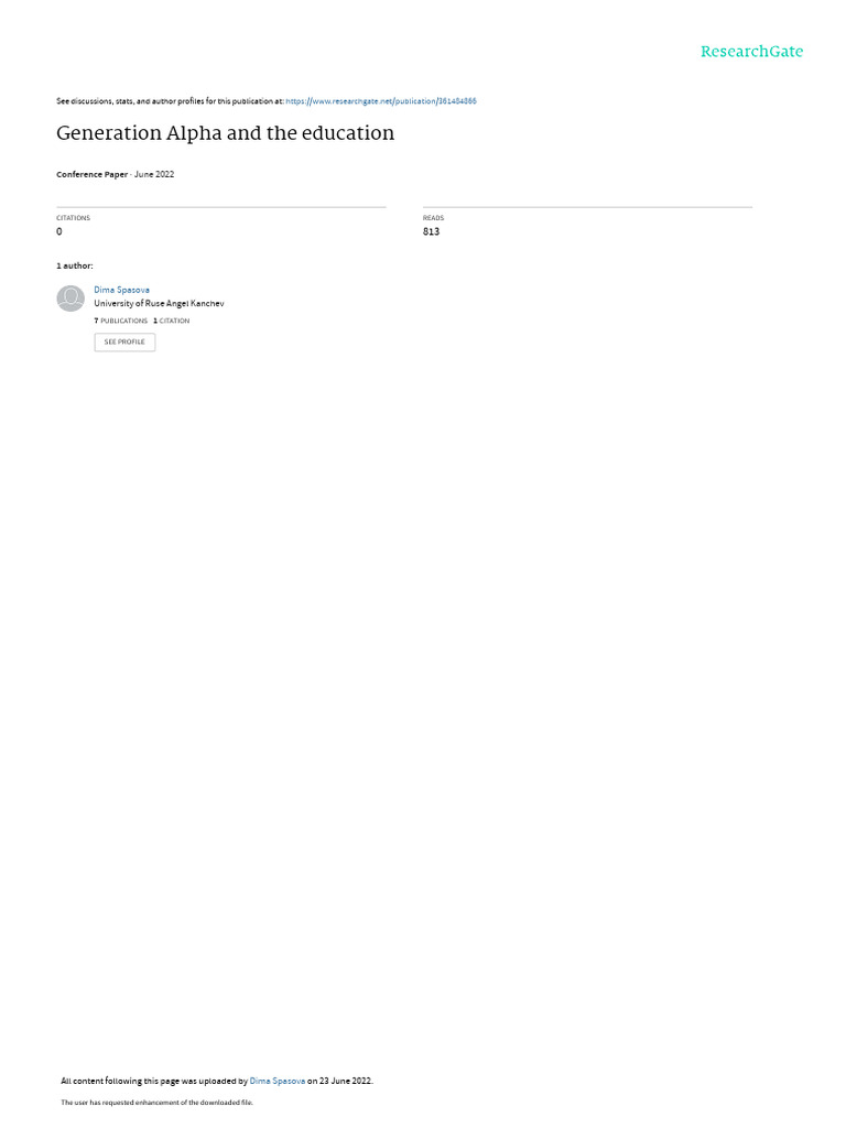 Teaching Generation Alpha | PDF | Curriculum | Teachers