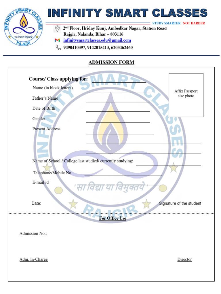 Infinity Smart Classes | PDF